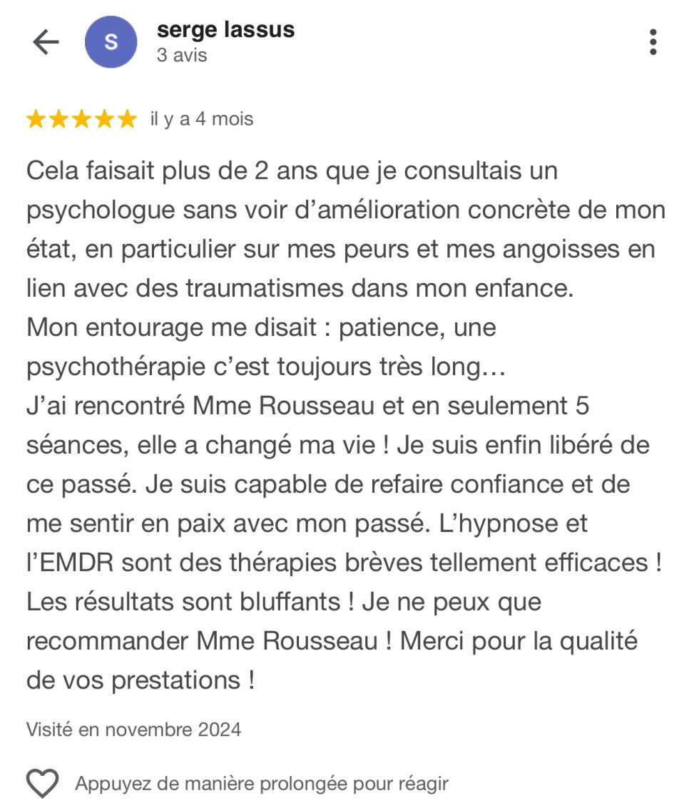 Thérapie EMDR à Lyon - Sophie Rousseau