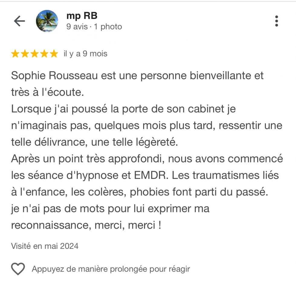 Thérapie EMDR à Lyon - Sophie Rousseau